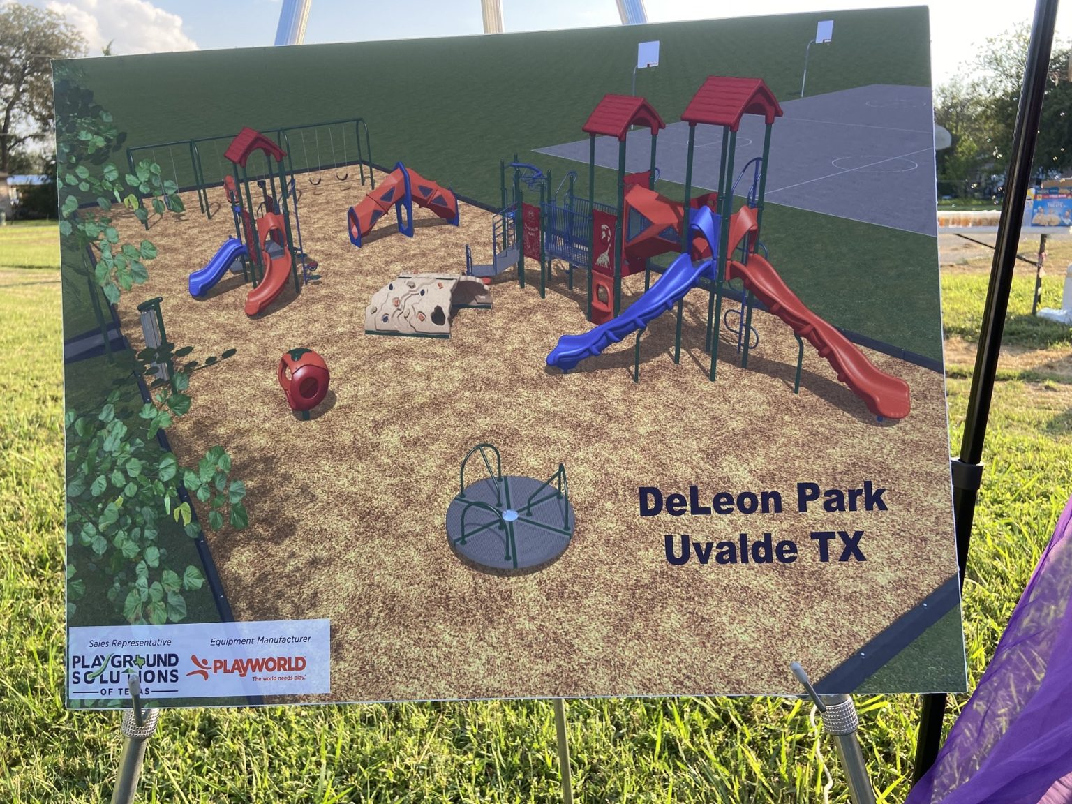 Kaboom! Playground Reveal event at DeLeon Park brings community members ...