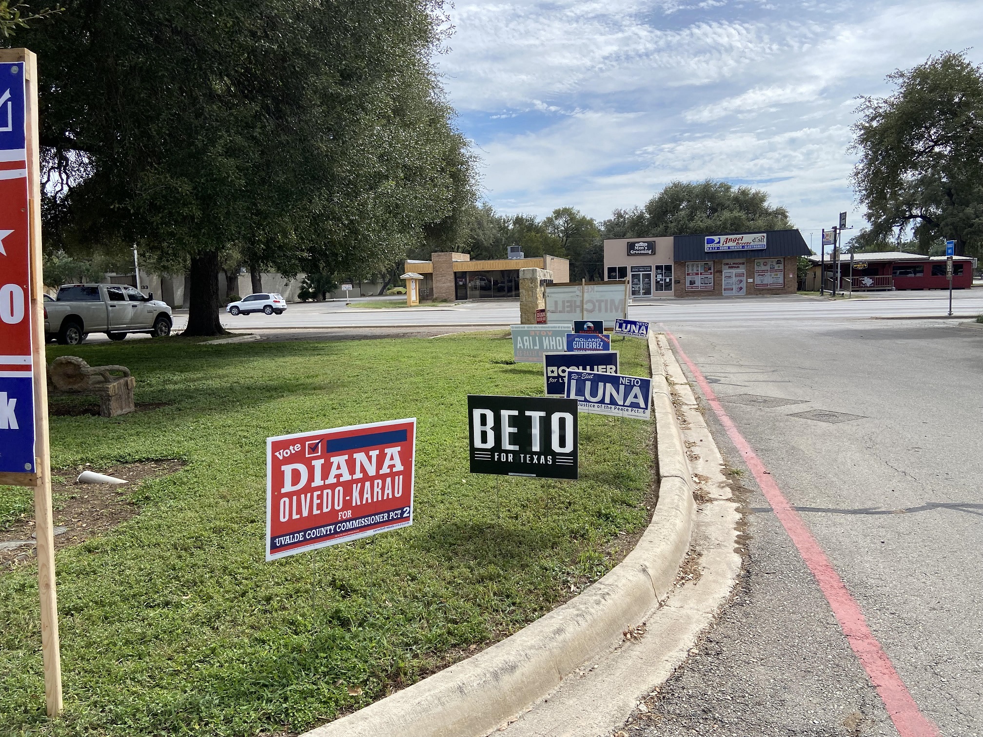 City limits political signage at Civic Center to one larger sign and ...