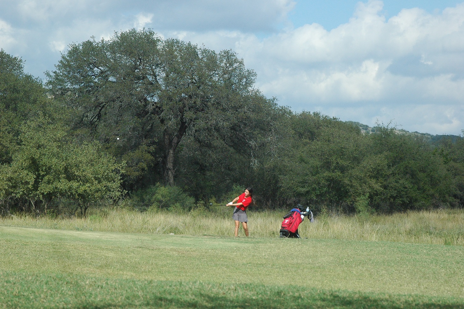 High School Girls compete at Hill Country Golf Tournament in Concan ...