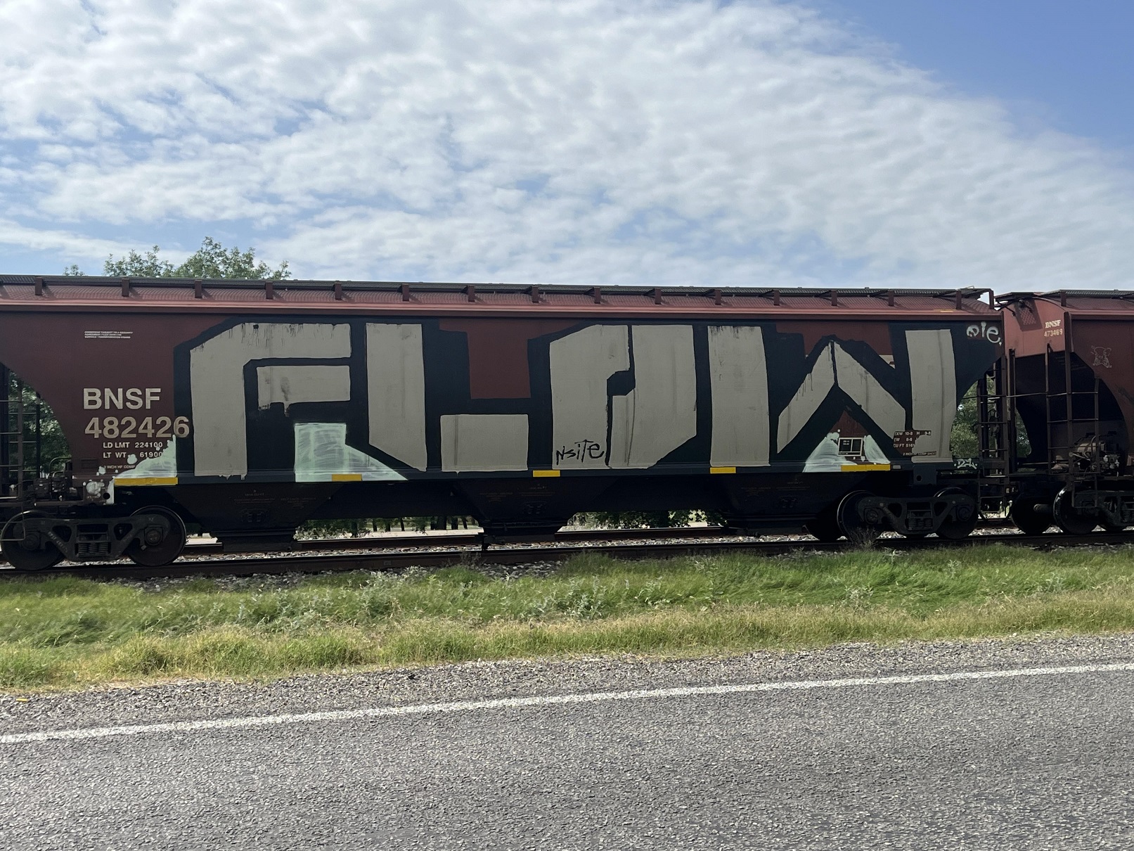 Picture of the Day: Train tag-art seen on a boxcar near Knippa, Texas ...